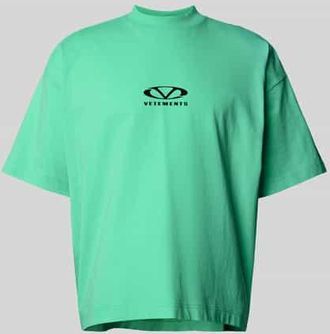 VETEMENTS Oversized T-Shirt aus Baumwolle