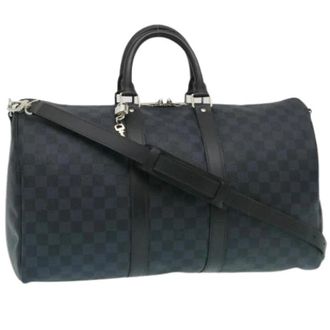 Louis Vuitton Pre-owned Canvas Weekend Bag - - Pre-owned - Damen - Schwarzk - ONE SIZE