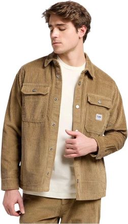 Lee Homme, Vestes, Vert, Taille: M Workwear Relaxed Overshirt