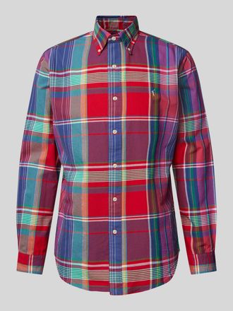 Polo Ralph Lauren Custom Fit Freizeithemd mit Button-Down-Kragen