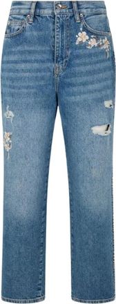Liu Jo Femme, Jeans, Bleu, Taille: W27 Bejewelled Jeans droits
