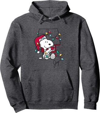 Peanuts Christmas Snoopy Joyful Moment Pullover Hoodie