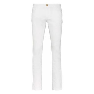 Billionaire Boys Club Super Slim Fit Double B - - Jeans - Herren - Wei&szlig; - W28