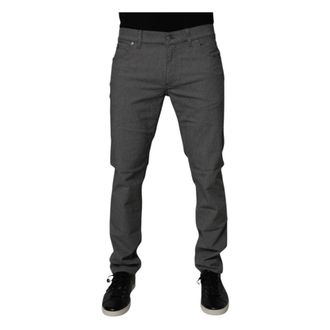 Dolce & Gabbana Herren, Jeans, Grau, XLGröße