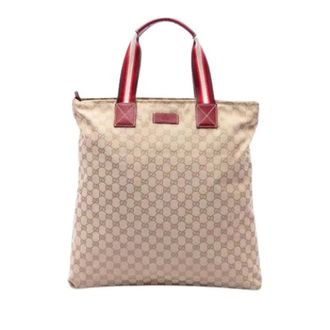 Gucci Sac cabas en toile Pre-owned - Femme - Pre-owned - Beige - Taille: ONE Size