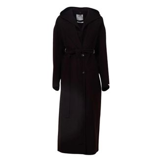 Sportmax Manteau Ceintur&eacute; - Femme - Manteaux - Brun - Taille: 34 FR