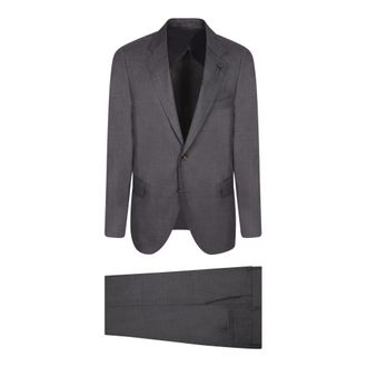 Lardini Ma&szlig;geschneiderter Zweiknopf-Anzug - - Suits - Herren - Grau - XL
