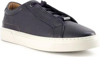 HUGO BOSS Herren Sneaker schwarz Glanzleder