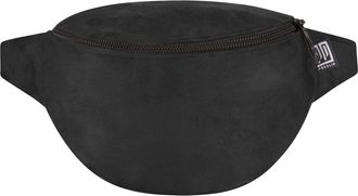 PP-Berlin Bauchtasche, Kunstwildleder schwarz, Mini, Vegan, Handgen&auml;ht in Berlin f&uuml;r Kinder Damen, Herren, Unisex. Hipbag, Umh&auml;ngetasche, Schultertasche, H&uuml;ftta