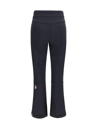 Moncler Four-Way Stretch Technical Poplin Ski Pants - Black