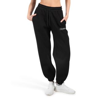 Smilodox Jogginghose Damen Enara, Regular Fit Sweathose mit Seitentaschen, Elastischem Bund mit Tunnelzug, Dezentes Stick-Logo, Bequeme Freizeithose f&uuml;r Sport,