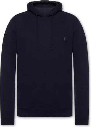 AllSaints Homme, Sweatshirts et sweats &agrave; capuche, Noir, Taille: XS Raven Hooded SweaT-shirt
