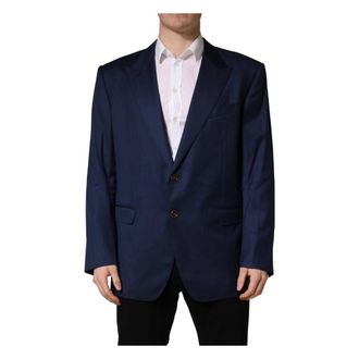 Dolce & Gabbana Coats - - Jackets - Herren - Blau - 3XL