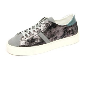 D.A.T.E. Stardust Lederschuh - - Shoes - Damen - Grau - 40 EU