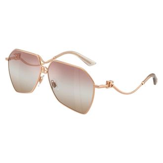 Dolce & Gabbana Femme, Accessoires, Jaune, Taille: 62 MM Dg2326 Lunettes de soleil