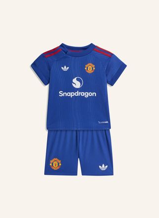 adidas Manchester United 26/27 Mini-Ausw&auml;rtsausr&uuml;stung blau