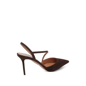 Aquazzura Espre Heels - Brown