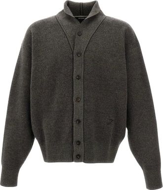 Jacquemus Pelota Cardigan - Homme - Pulls - Gris - Taille: M