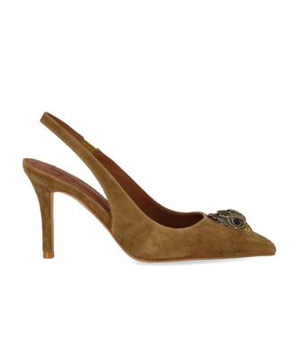 Kurt Geiger SLINGBACK BELGRAVIA EN SU&Egrave;DE BEIGE KURT GEIGER