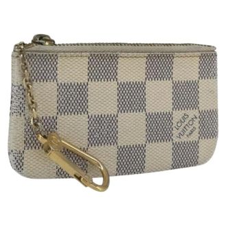 Louis Vuitton Portefeuille Vintage en Toile Pre-owned - Femme - Pre-owned - Blanc - Taille: ONE Size