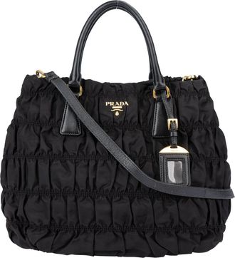 Prada Crossbody Bags - Prada Quilted Nylon City Handbag - Gr. unisize - in Schwarz - für Damen