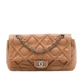 Chanel Pre-owned Gesteppte Umh&auml;ngetasche - - Pre-owned - Damen - Braun - ONE SIZE