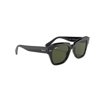 Ray-Ban Femme, Accessoires, Noir, Taille: 49 MM Statestreet Wayfarer