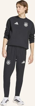 adidas Deutschland Tiro Travel Crew Sweatshirt. schwarz