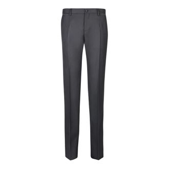 Dolce & Gabbana Schwarze Herrenhose Aw23 - - Trousers - Herren - Schwarzk - L