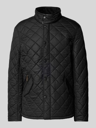 Barbour Steppjacke mit Stehkragen