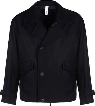 Hevò veste à boutonnière croisée - Noir