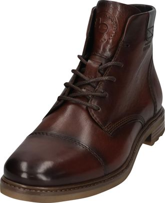 Bugatti Herren Schlupfstiefel, M&auml;nner Stiefel Kaltfutter,Flacher Absatz,kaltgef&uuml;ttert,Boots,Winterstiefel,Winterschuhe,mid-Brown (6400),45 EU/EU UK