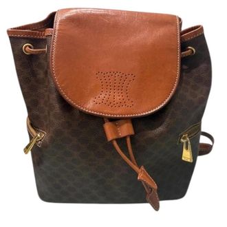 Celine Pre-owned Macadam PVC Rucksack - - Pre-owned - Damen - Braun - ONE SIZE