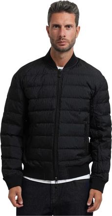 A|X Armani Exchange Doudoune en jacquard de nylon - Homme - Vestes - Noir - Taille: S