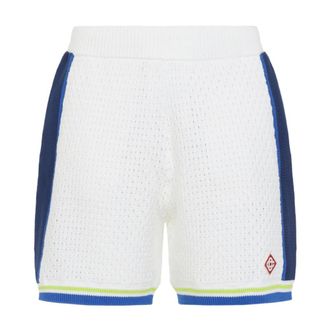 Casablanca Crochet Shorts - Homme - Shorts - Multicolore - Taille: S