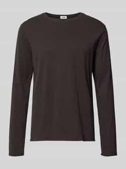 Drykorn Regular Fit Longsleeve aus reiner Baumwolle Modell Kendrick