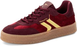 Tamaris Damen Sneaker Low rot (Bordeaux Comb), 36