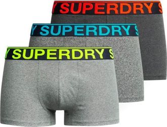 Superdry Homme, Sous-v&ecirc;tements, Multicolore, Taille: M Essential Boxer 3-Pack