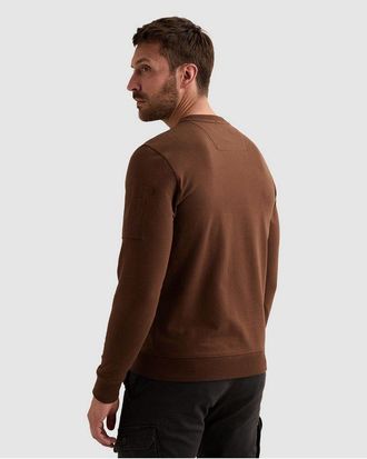 PME Legend Sweatshirt mit Logo Stickerei