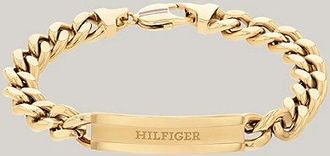 Tommy Hilfiger Bracelet &agrave; maillons plaqu&eacute; ion or