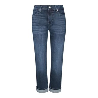 7 For All Mankind Relaxed Skinny Jeans - - Jeans - Damen - Blau - W26