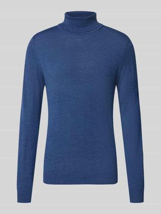 Christian Berg Wollpullover mit Rollkragen