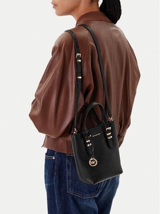 Michael Kors Handtasche Quinn 32S5GQNC0L Schwarz