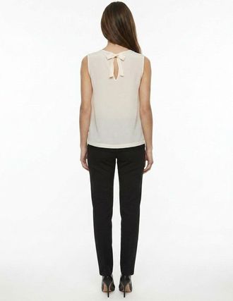 Dolce & Gabbana Womens White Silk Blouse