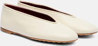 Bottega Veneta Ballerines Rosa en cuir