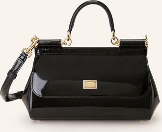 Dolce & Gabbana Umh&auml;ngetasche Sicily Medium schwarz