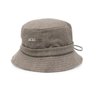 Jacquemus Le Bob Gadjo Bucket Hat - - Accessories - Herren - Braun - 60 CM