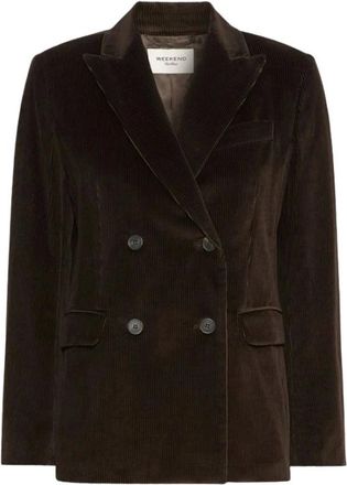 Max Mara Katanga Blazer - Femme - Vestes - Brun - Taille: 38 FR
