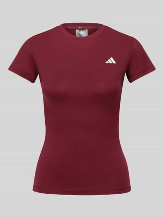 adidas Sport-T-Shirt mit Logo-Print