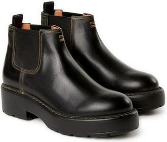 Miu Miu Chelsea Lederstiefel - schwarz